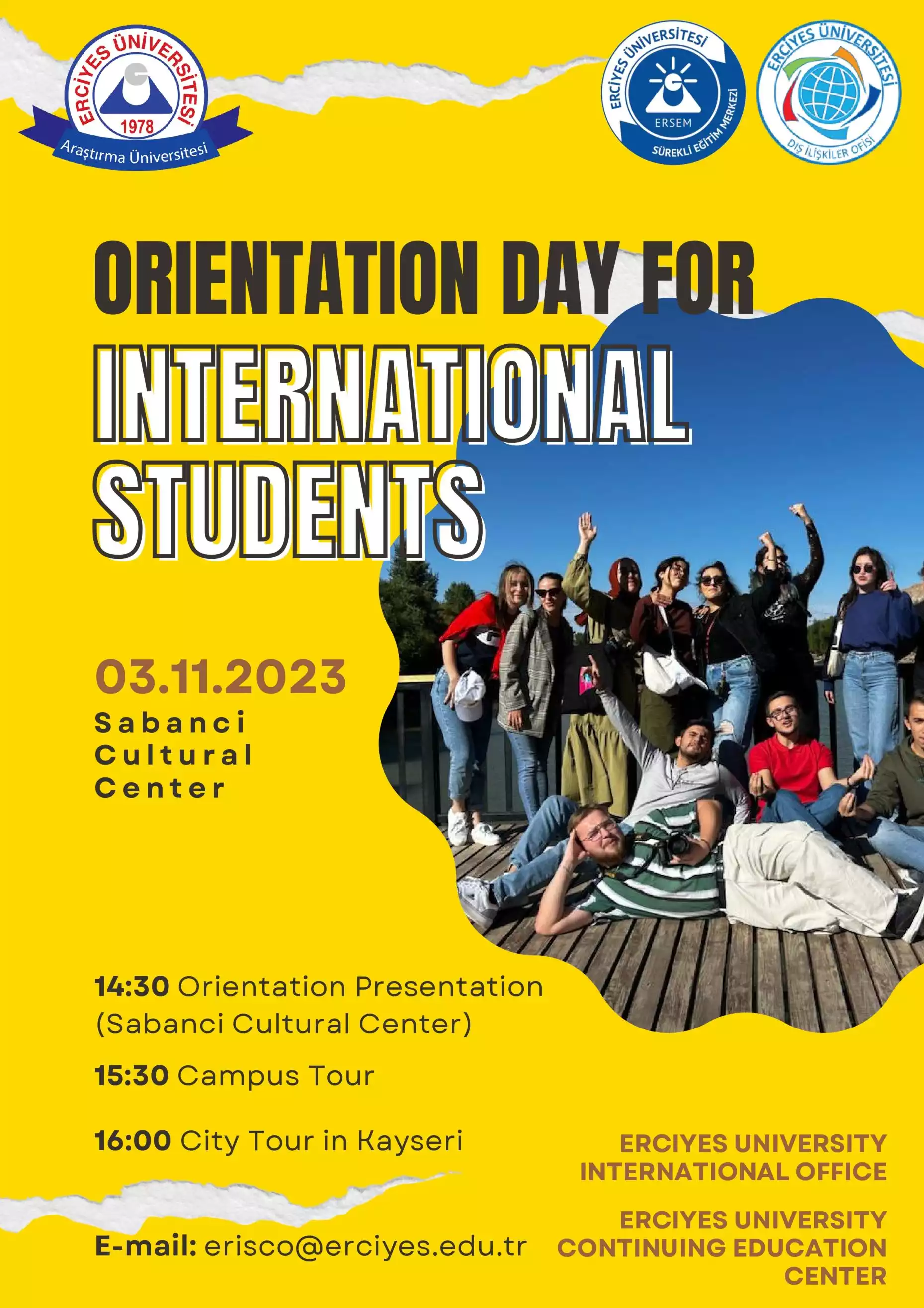 Orientation Day For International Students